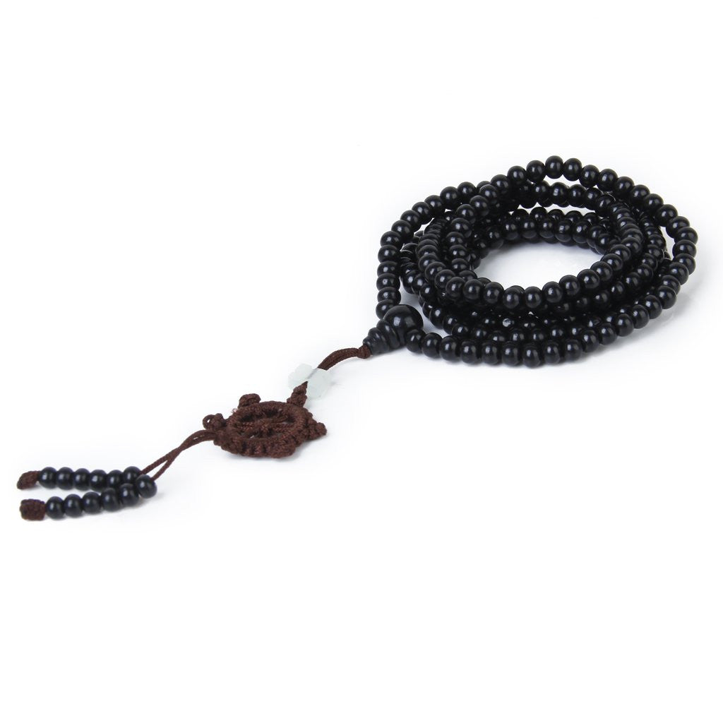 Sandalwood Buddha Meditation Prayer Beads – Family Spin